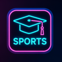 Sports Graduation cap Cyberpunk – Free icon download