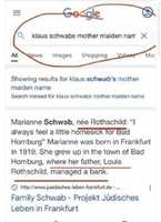 Klaus Schwab S Mutter Marianne Ist Rothschild von
