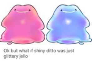 Shiny Ditto Fanart بواسطة OffiDocs للمكتب