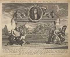 O frontispício e sua explicação (ilustração 1: