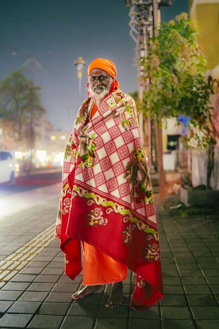 colores en india santo indio sadhu de OffiDocs