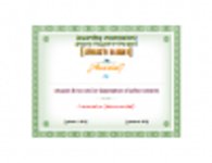 Free printable award certificate templates by