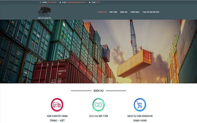 Công cụ đặt hàng Trường Tín Logística