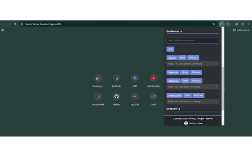 CP Tracker en Chrome con OffiDocs para oficina