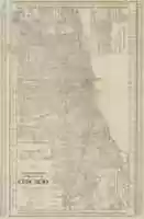 1920 Chicago map with street locations by