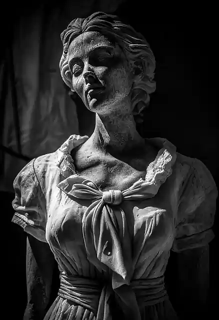 ai generated woman statue sculpture by OffiDocs