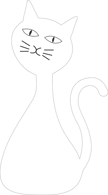 Template Kucing Gambar vektor gratis di Pixabay oleh