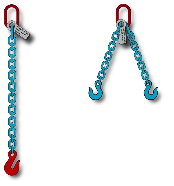 Chain Sling Rigging AlloyFree vector graphic on