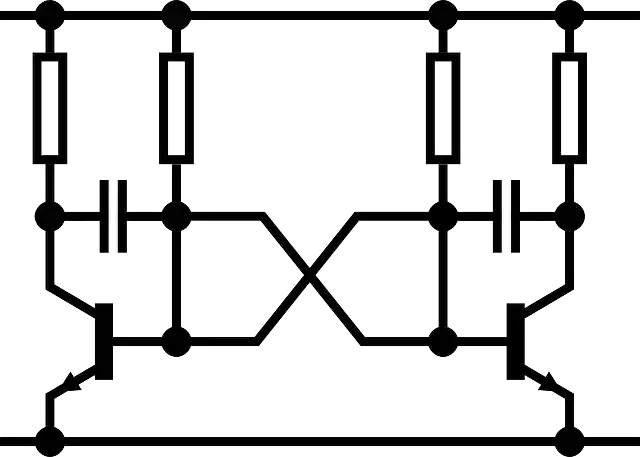 Circuit Diagram ElectricalFree vector graphic on
