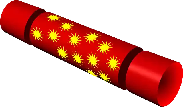 Cracker Christmas XmasFree vector graphic on