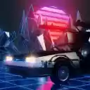 DeLorean Car Retro Live Wallpaperin Chrome with