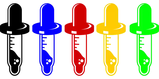 Dropper Pipette BottleFree vector graphic on