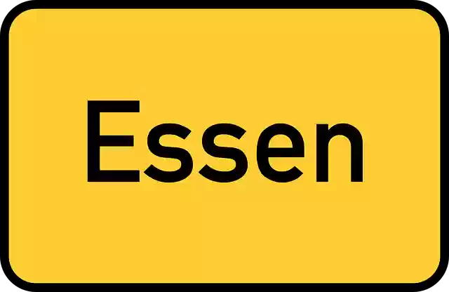 Essen Town Sign City Limits - Free vector graphic