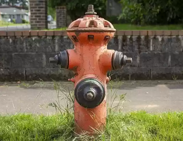 Fire Hydrant Orange Water by OffiDocs for office