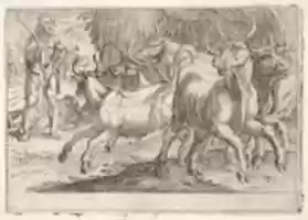 Hercules and the Oxen of Geryones, from the