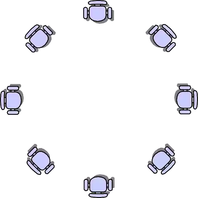 Layout Classroom SeatingFree vector graphic on