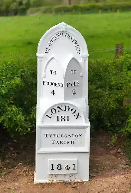 Mile Stone Marker Distance by OffiDocs for office