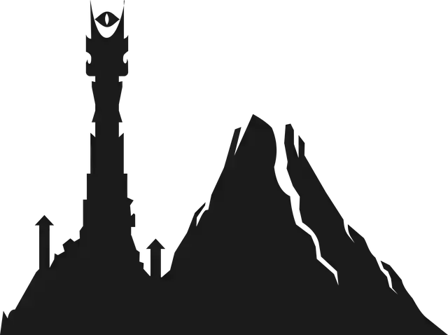 Mordor Volcano Mountain Of Destiny - Free vector