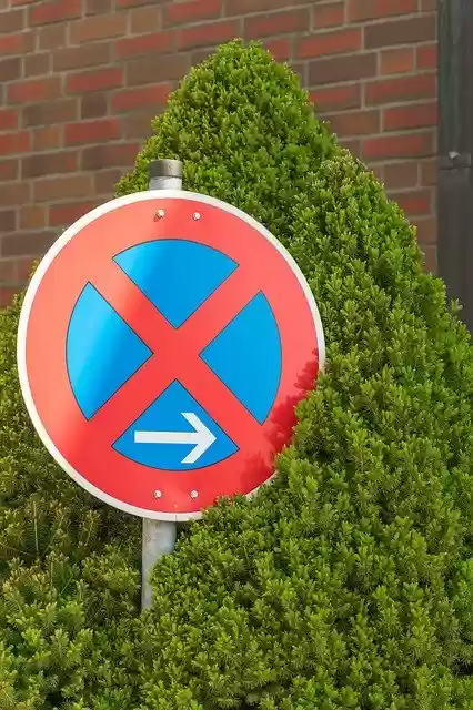 No Parking Road Sign Warnschild by OffiDocs for