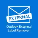 Outlook External Label Remover ใน Chrome ด้วย