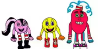 Pac Man, Cylindria And Spiralton by OffiDocs for