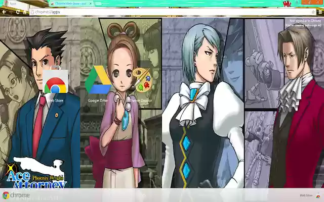 Ace Attorney: Justice for Allin Chrome with by