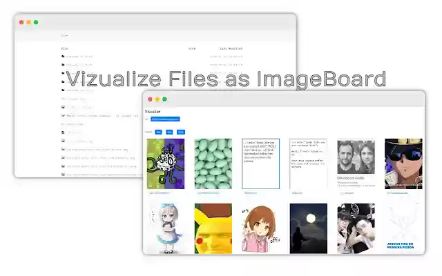 apache file server visualizerin Chrome with by
