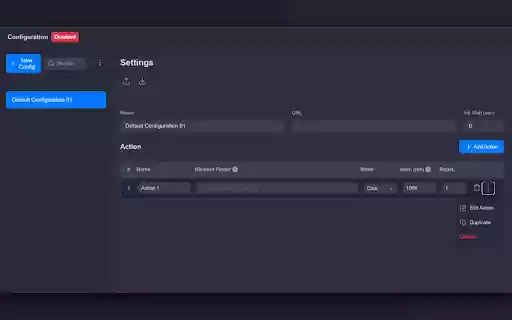 Auto Clicker Form Helperin Chrome with by