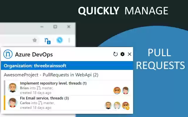 Azure DevOps Extensionin Chrome with by OffiDocs