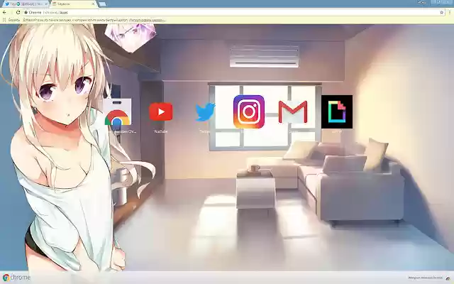 Cute Tyan Anime Girl P Аниме Тян Theme