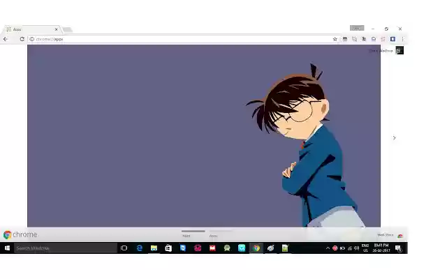Detective Conan Themein Chrome with by OffiDocs