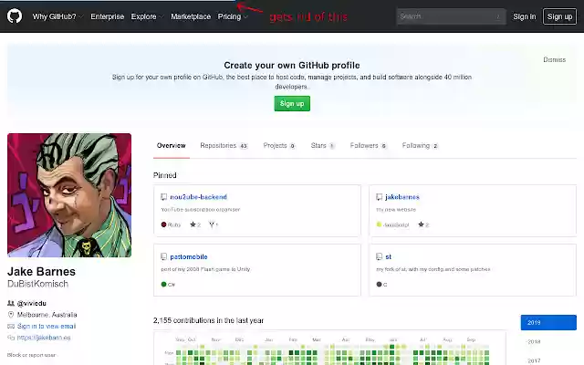 Disable Pjax on GitHubin Chrome with by OffiDocs