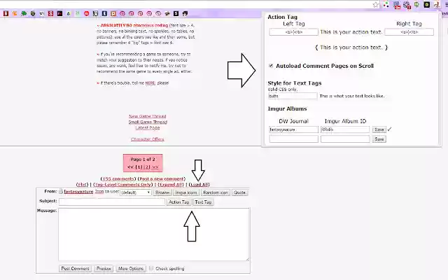 Dreamwidth Toolsin Chrome with by OffiDocs for