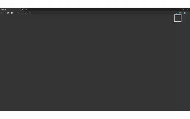 Empty New Tab Page Select Your Background. in