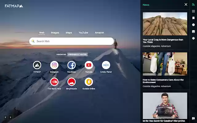 FATMAP New Tab (Official)in Chrome with by