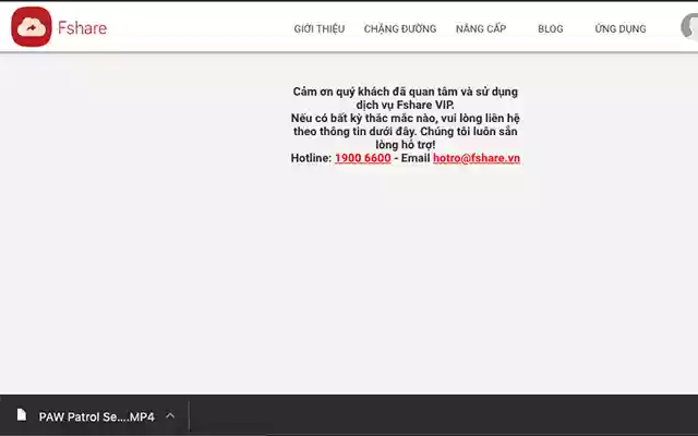 Fshare VIP auto downloadin Chrome with by