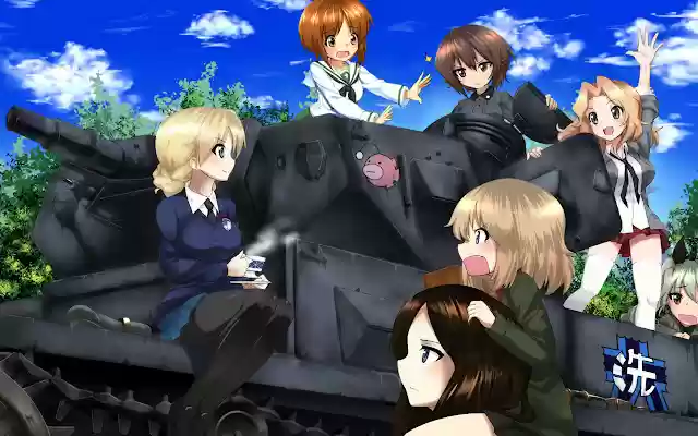 Girls und panzer 03 1920x1080in Chrome with by