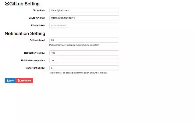GitLab Notifier for Google Chrome™ in Chrome