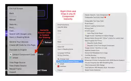 Glide Ai Component Libraryin Chrome with by