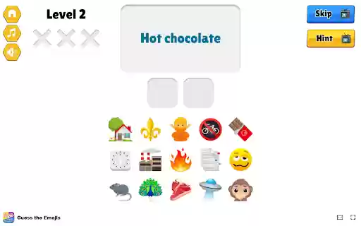 Guess the Emojis Match emojis to complete the