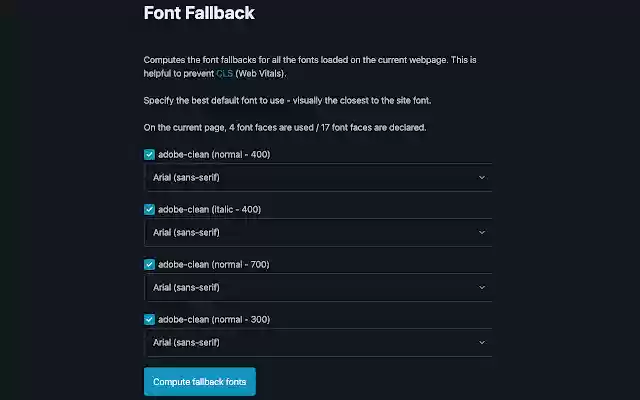 Helix Font Fallbackin Chrome with by OffiDocs