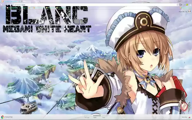 Hyperdimension Neptunia 05 1920x1080 in Chrome