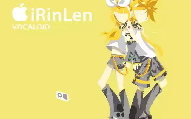 Kagamine Rin/Len Vocaloid Hatsune Miku Deskto in