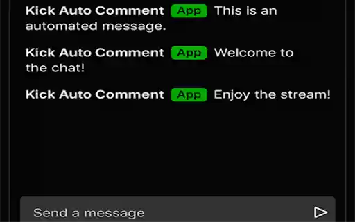 Kick Auto Commentin Chrome with by OffiDocs for