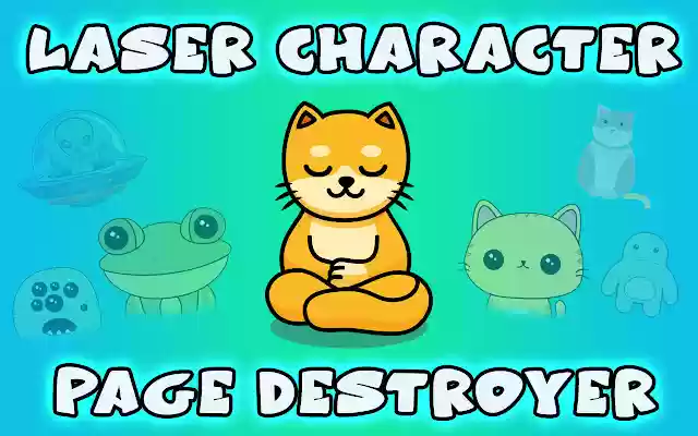 Laser Character Page Destroyerin Chrome with by