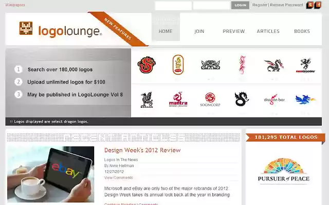LogoLoungecomin Chrome with by OffiDocs for