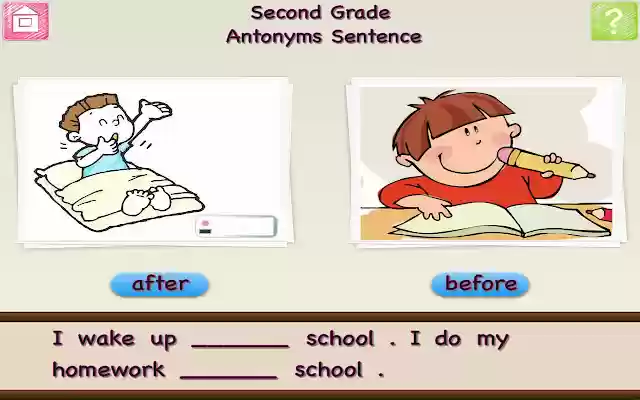 Lower Grade Antonyms and Synonymsin Chrome with