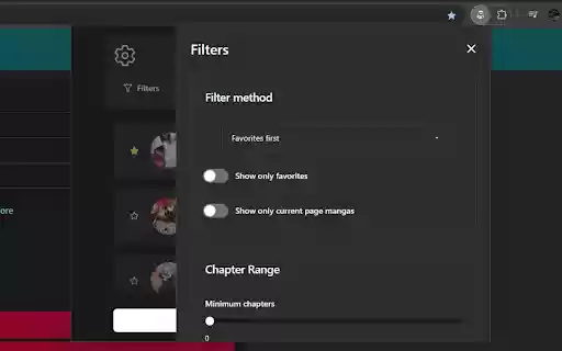 Perpustakaan Manga di Chrome dengan OffiDocs untuk