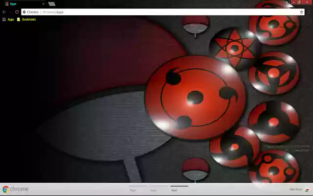 Mangekyou Sharinganin Chrome with by OffiDocs