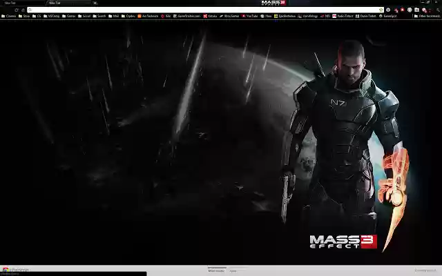 Mass Effect 3 1920x1080in Chrome with by
